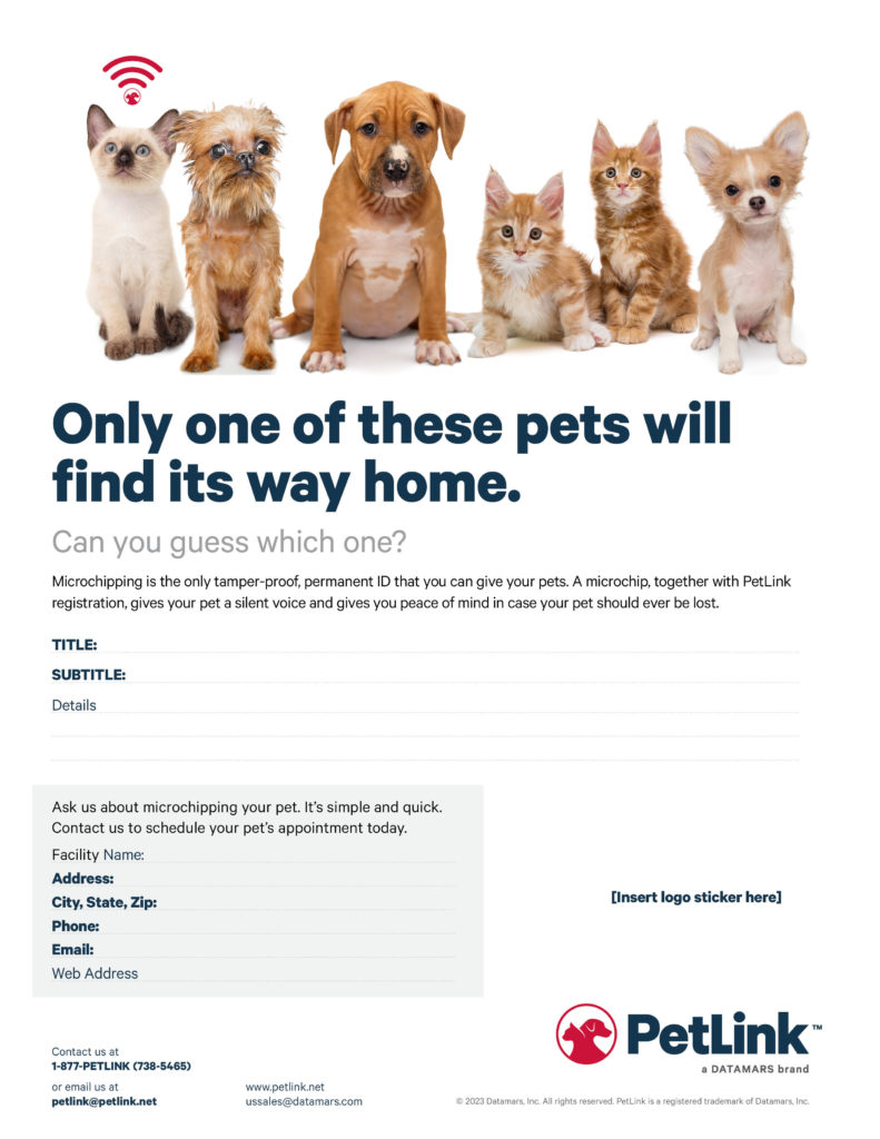 Chip Clinic Materials Archives - PetLink